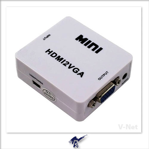 قیمت، مشخصات و خرید تبدیل ورودی HDMI به VGA مدل V-COHD2VGAM وی نِت | رسارایانه - فروشگاه رسارایانه