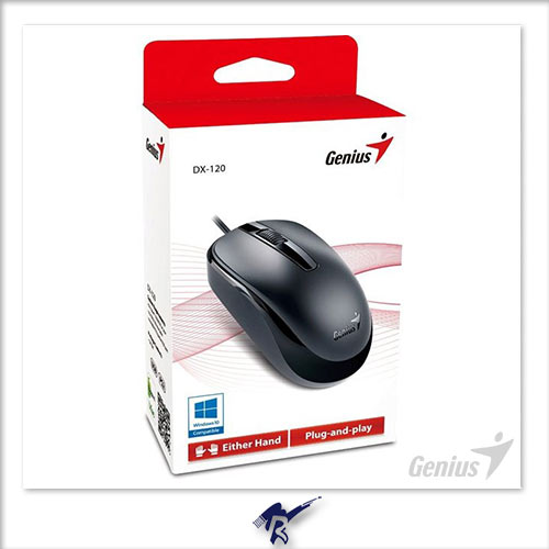 ماوس جنیوس مدل DX-120 ا Genius DX-120 Mouse | رسارایانه - فروشگاه رسارایانه